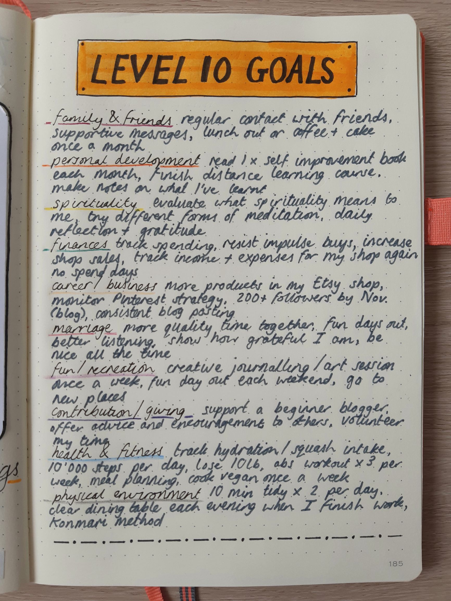 My new circle drawing tool plus setting up Level 10 life and goals ...