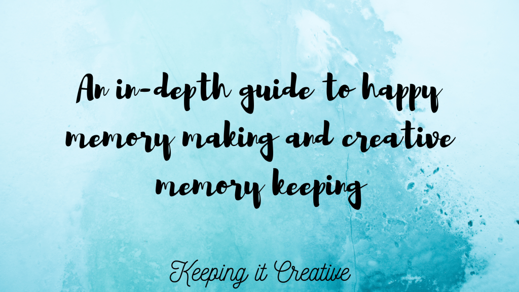 Monday Matters: An in-depth guide to Happy Memory Making and Creative ...