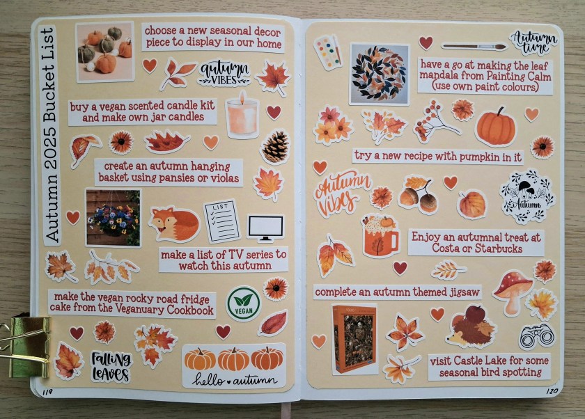 Falling for a New Season: My Autumn 2025 Bucket List – Keeping it creative